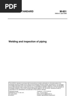 Norsok M 650 | PDF | Heat Treating | Verification And Validation
