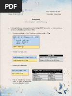 Final CTN Liver Cirrhosis Meal Plan | PDF | Cirrhosis | Weight Loss