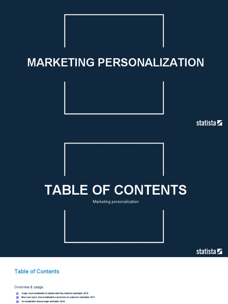 Personalization in Marketing | PDF | Digital Marketing | Online Shopping