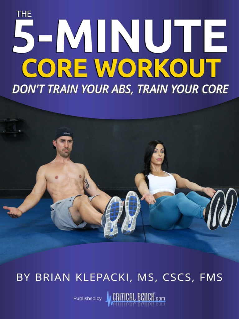 The 5 Minute Core Workout PDF | Download Free PDF | Human Anatomy | Sports
