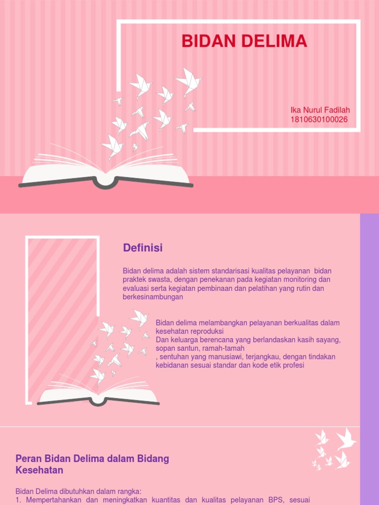 Bidan Delima: Ika Nurul Fadilah 1810630100026 | PDF