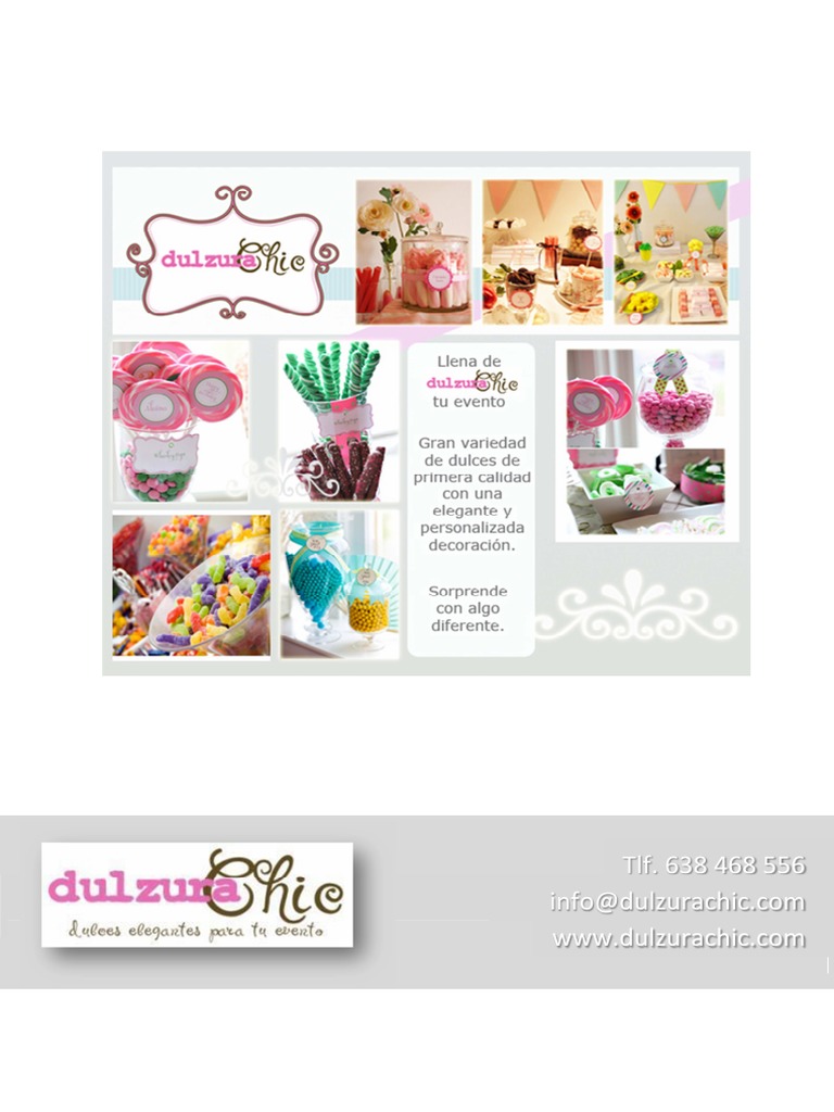 Catalogo DULZURA CHIC | PDF | Magdalena | Postres