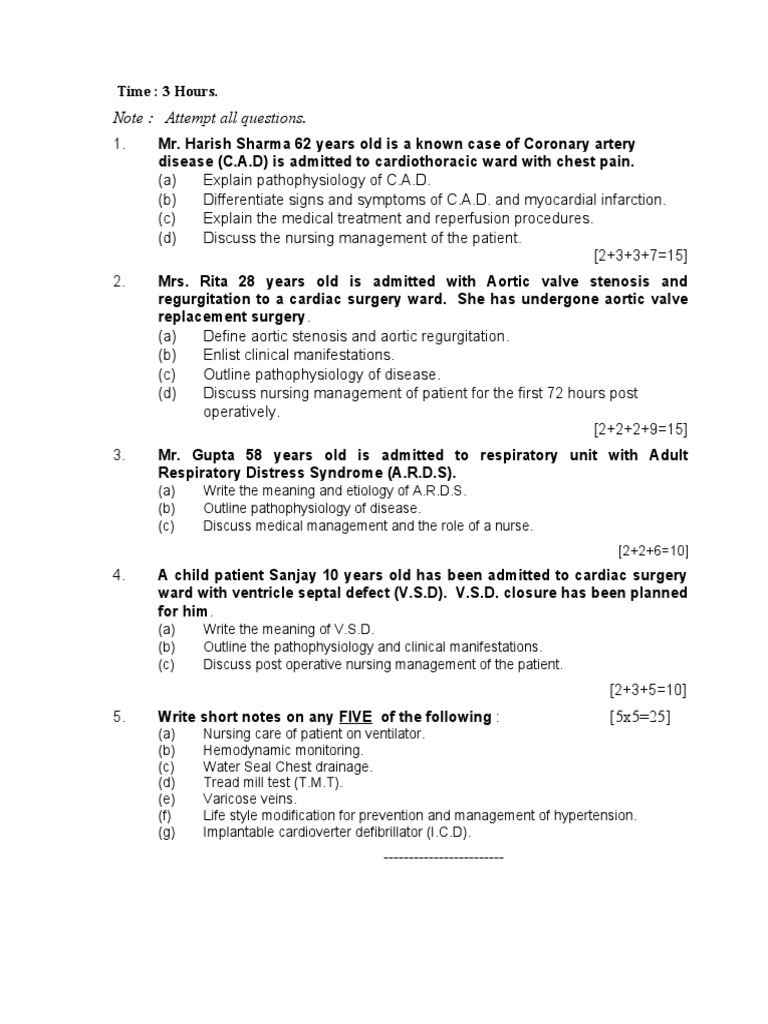 Note: Attempt All Questions | PDF