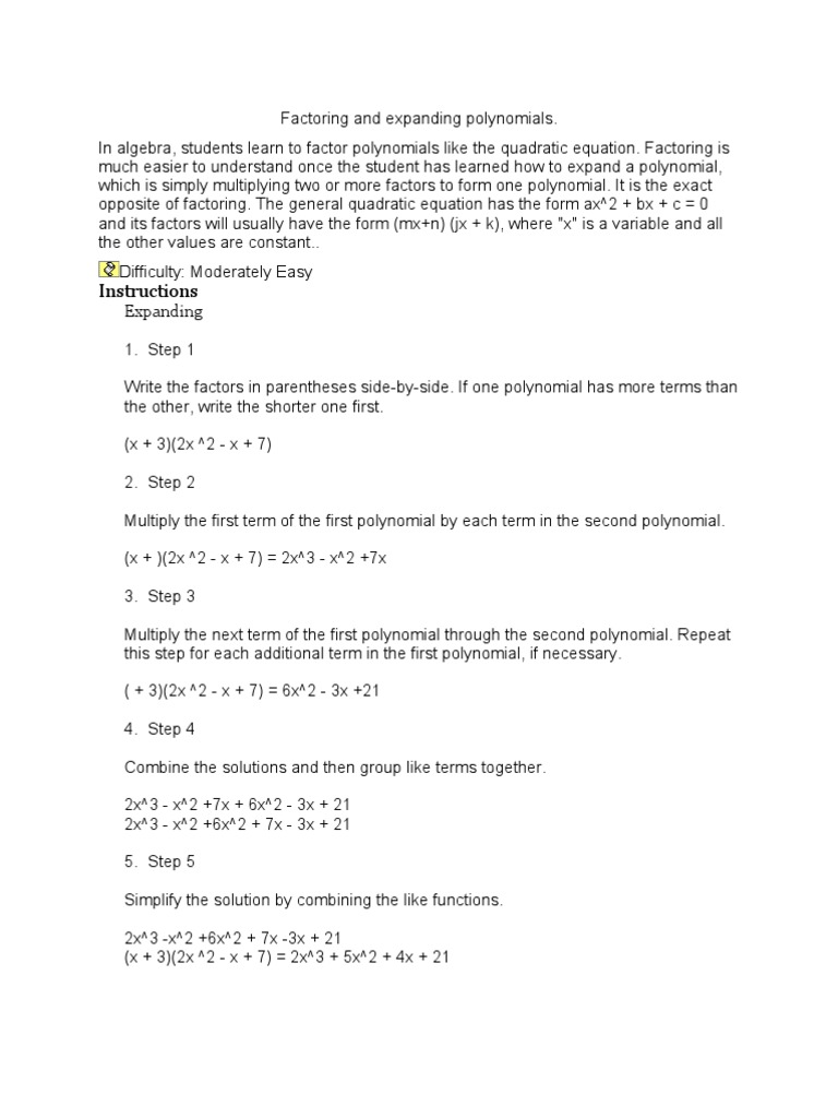 College Algebra Clep Study Guide | PDF