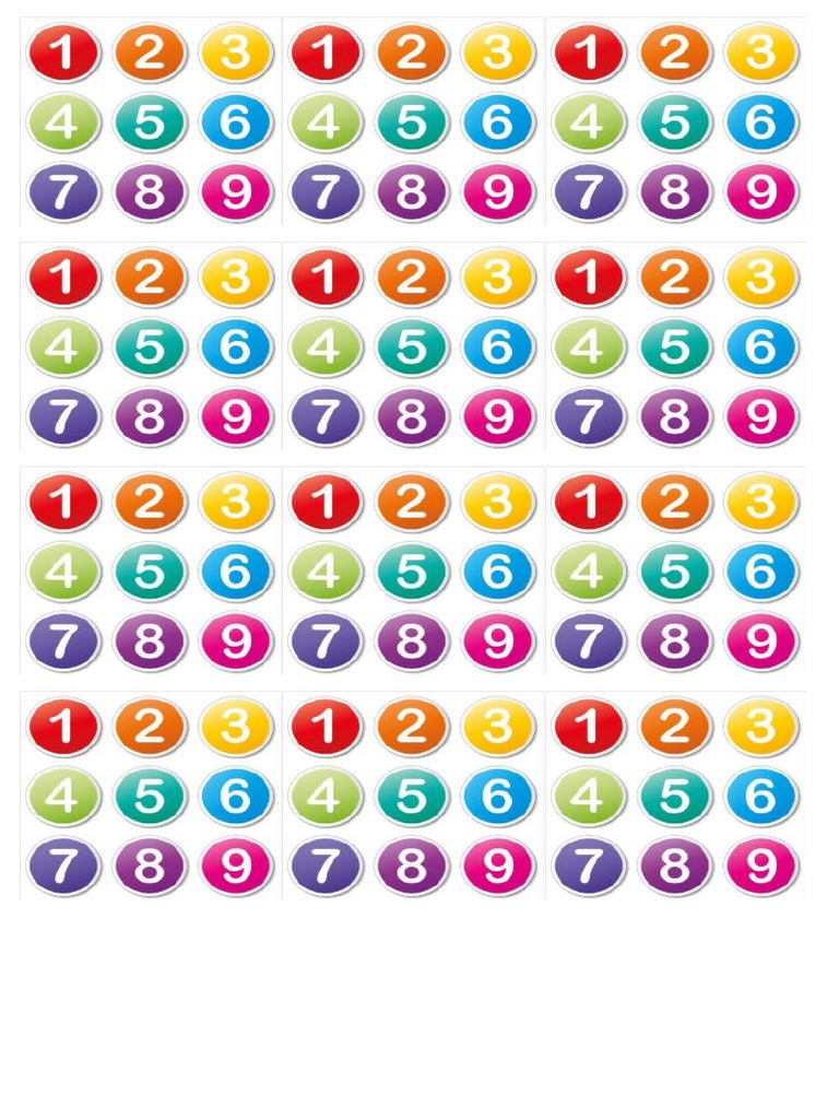 Numeros en Circulo | PDF