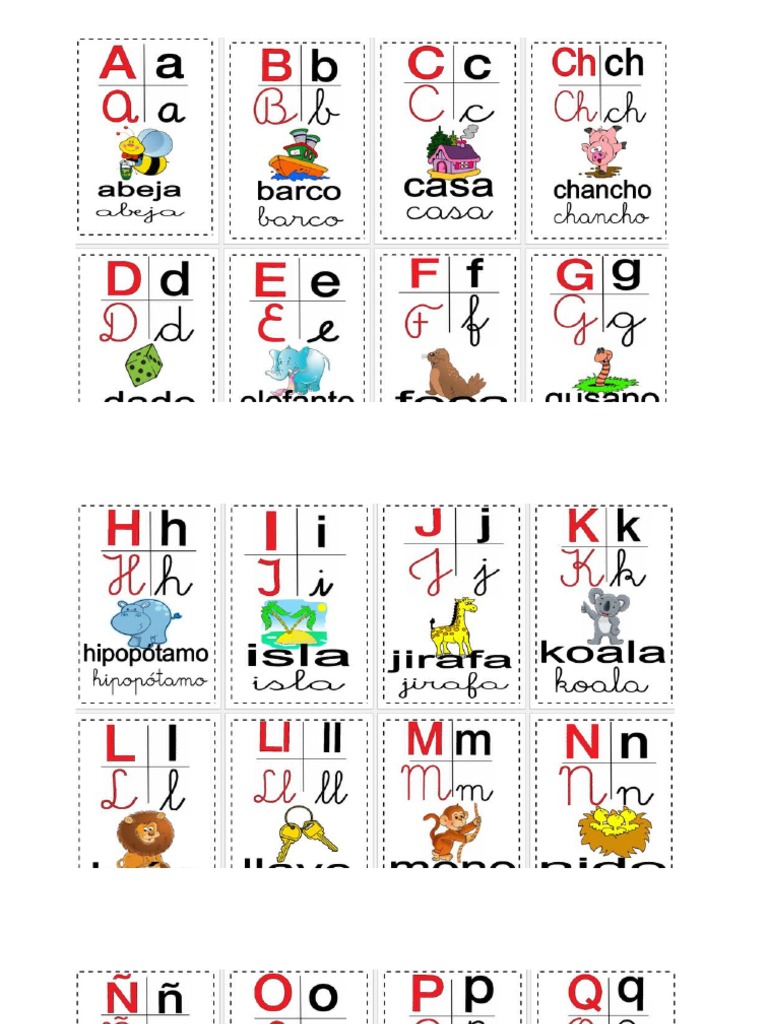 Llavero Abecedario | PDF