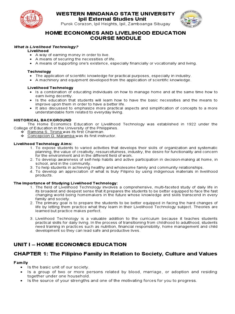 Western Mindanao State University Ipil External Studies Unit Home ...
