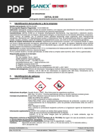 MSDS Harpic Power | PDF | Quemar | Pesticida