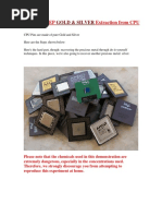 The History of Touchstone Testing For Gold | PDF | Metallurgical Assay ...