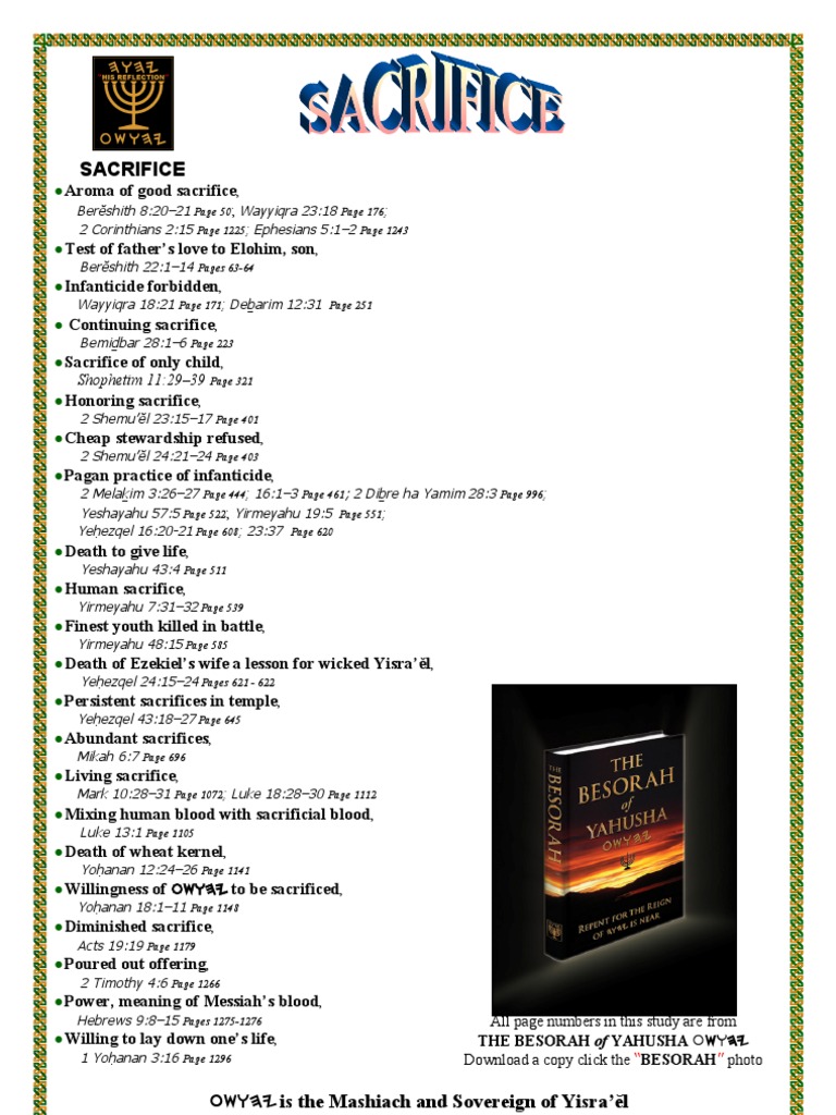 SACRIFICE | PDF