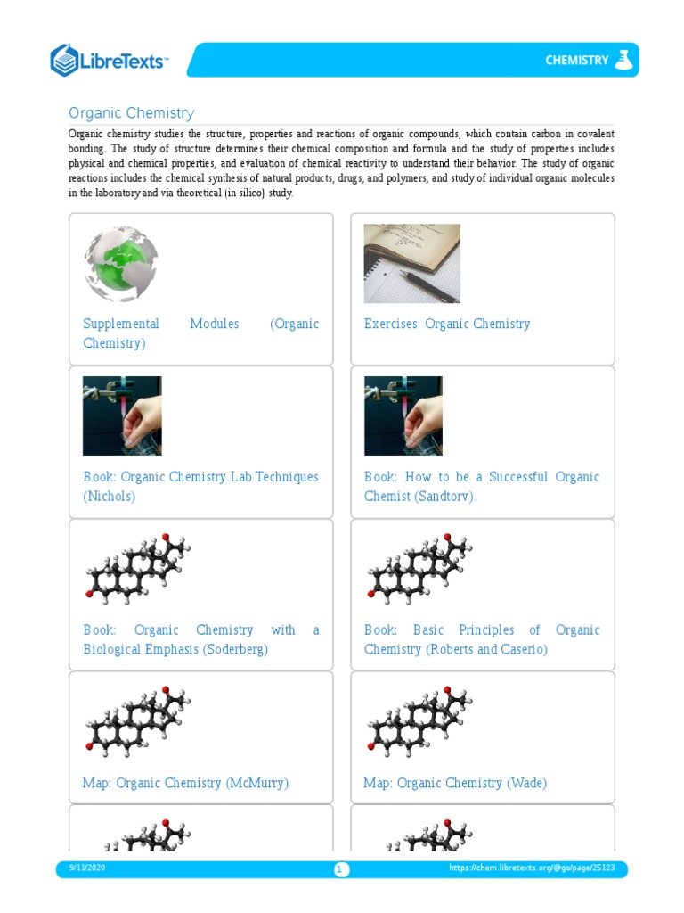 Organic Chemistry PDF | PDF