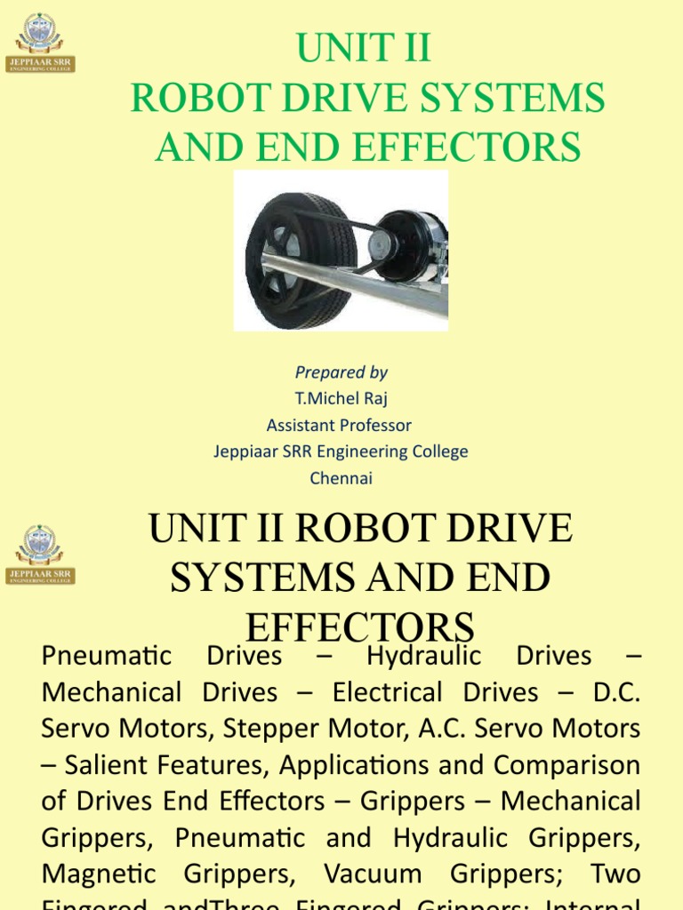OIE 751 ROBOTICS Unit 2 Class 3 (03-9-2020) | PDF | Electromagnetism | Force
