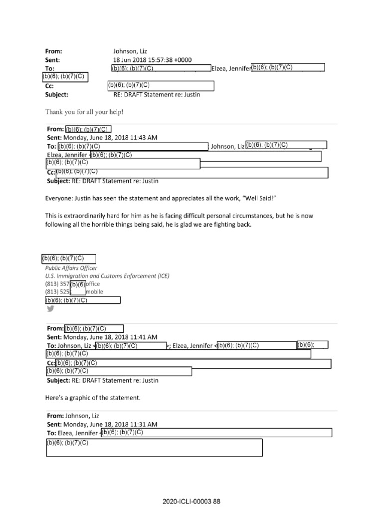 ICE FOIA Documents | PDF