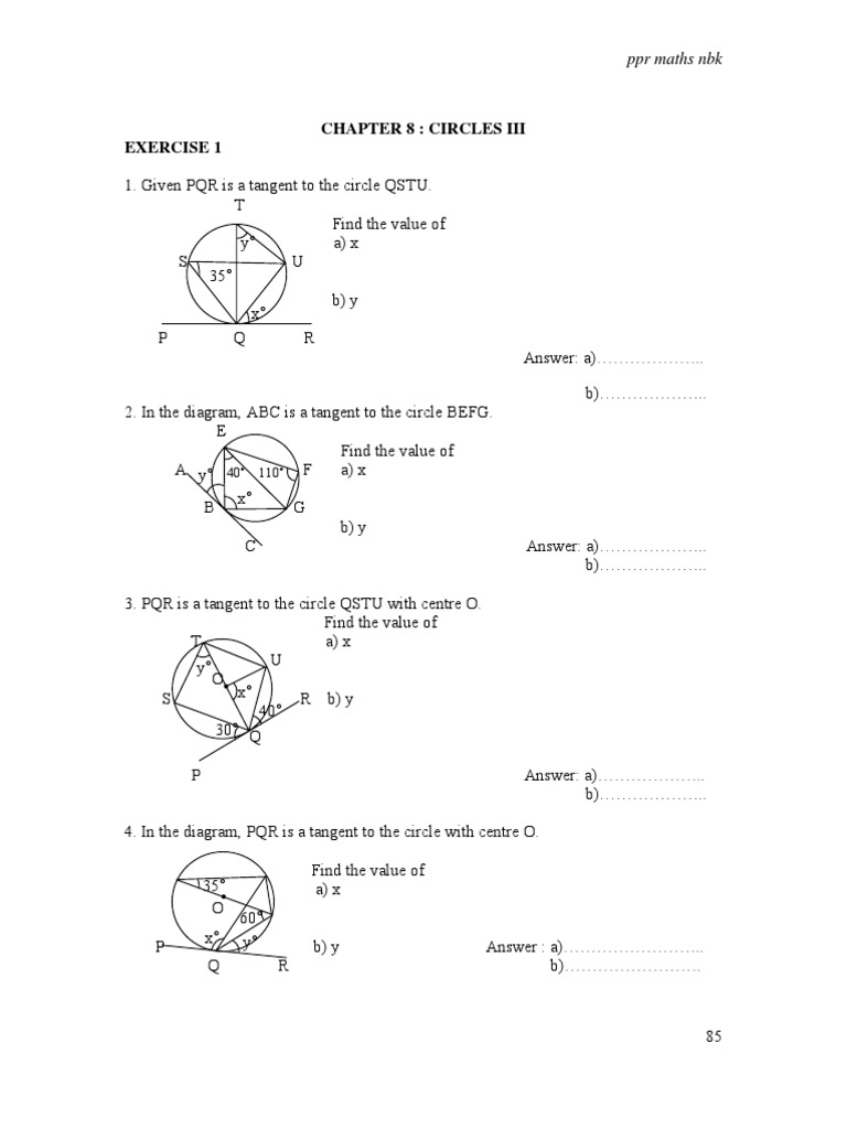 Circle | PDF | Teaching Methods & Materials