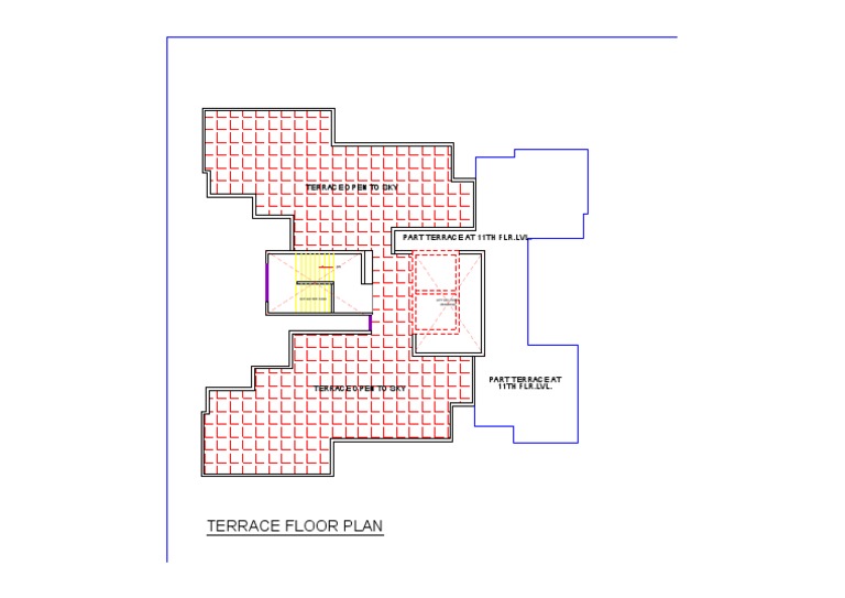 Terrace Floor Plan: Terrace Open To Sky | PDF