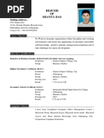 Marriage Biodata Doc Word Formate Resume | PDF | Bangladesh