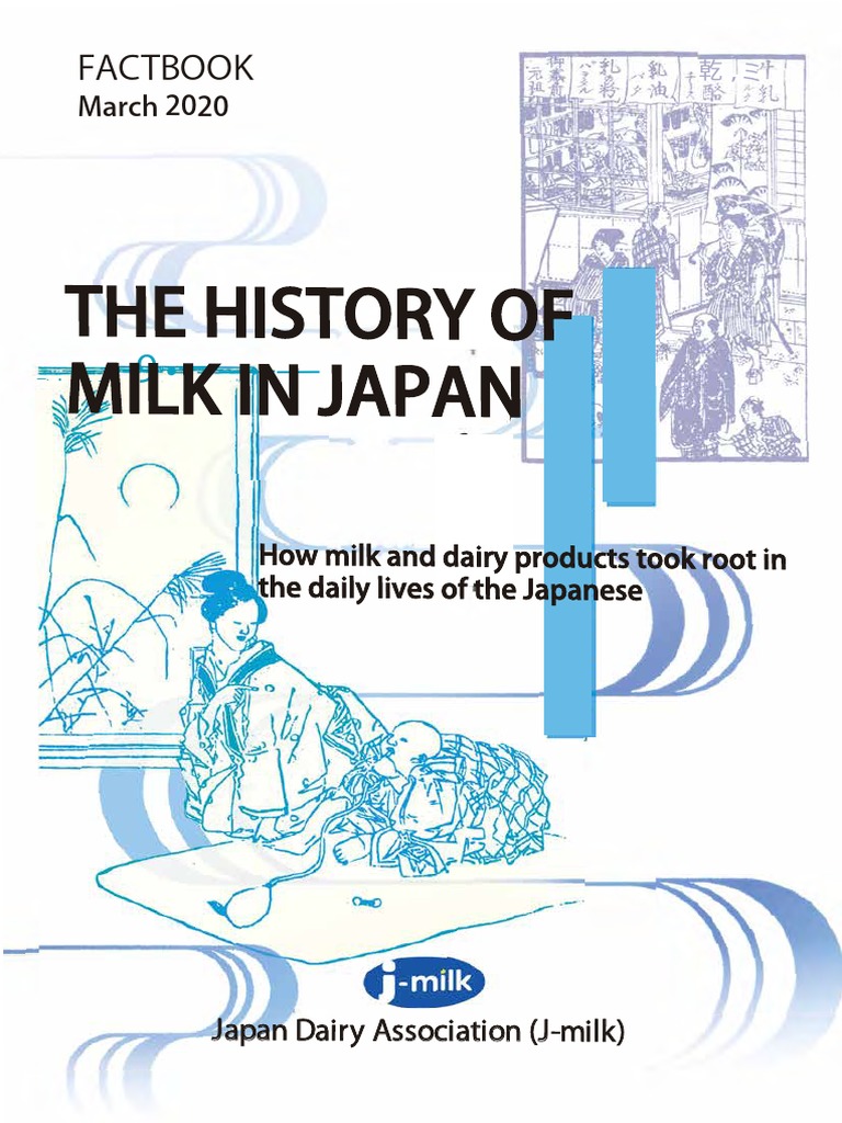 History of Milk in Japan | PDF | Milk | Breastfeeding