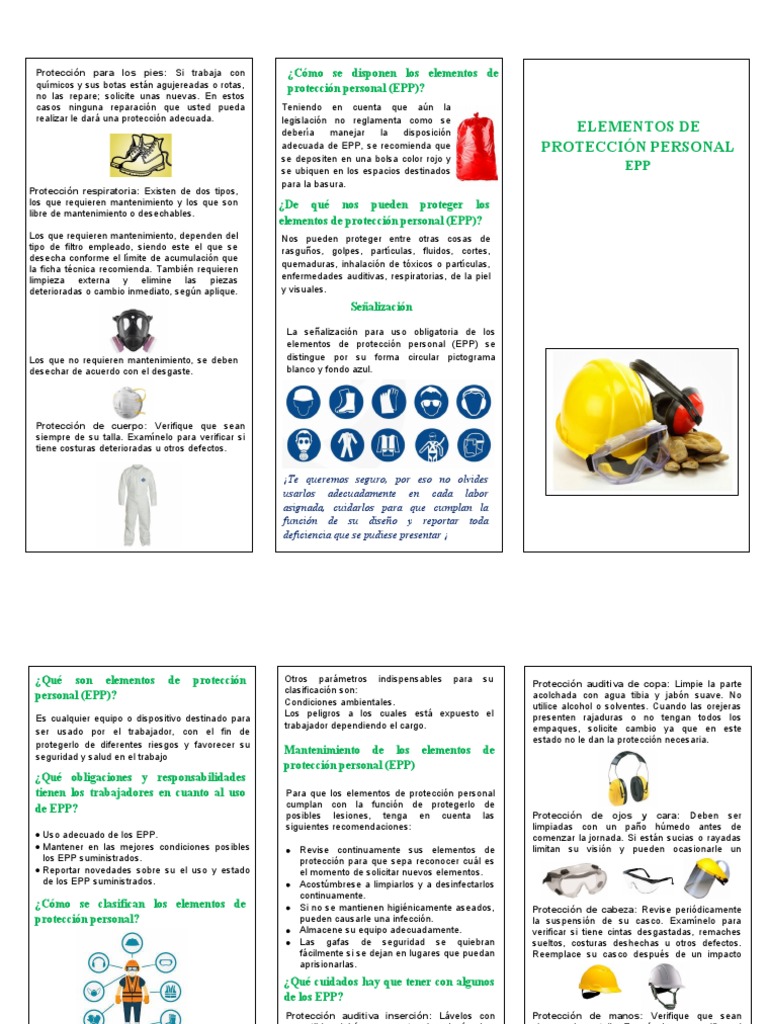 Folleto EPP | PDF | Naturaleza | Bienestar