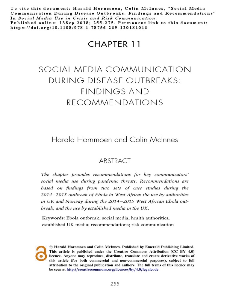 Harald Hornmoen and Colin Mcinnes | PDF | Social Media | Popular ...