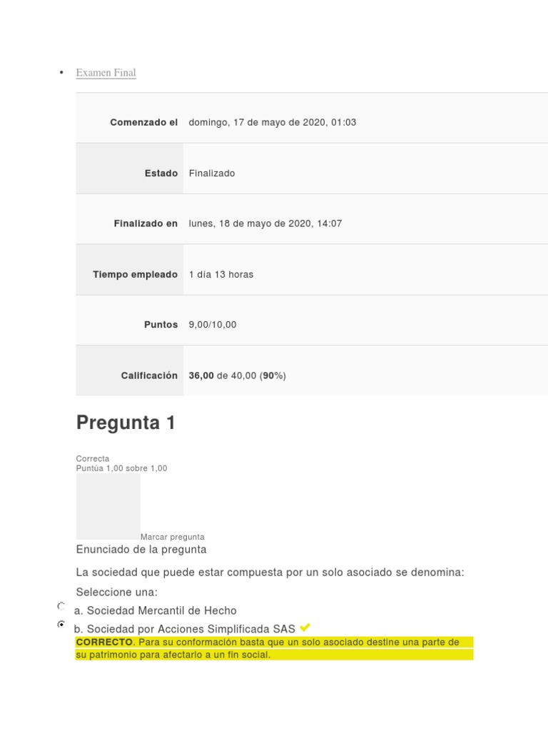 Examen Final 2do Intento PDF | PDF | Conceptos legales | Gobierno