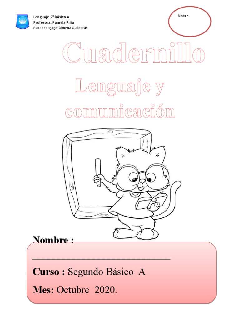 Actividades de Lenguaje 2° Básico A | PDF