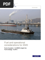 VLSFO Fuel Management Guidelines | PDF | Fuel Oil | Lubricant