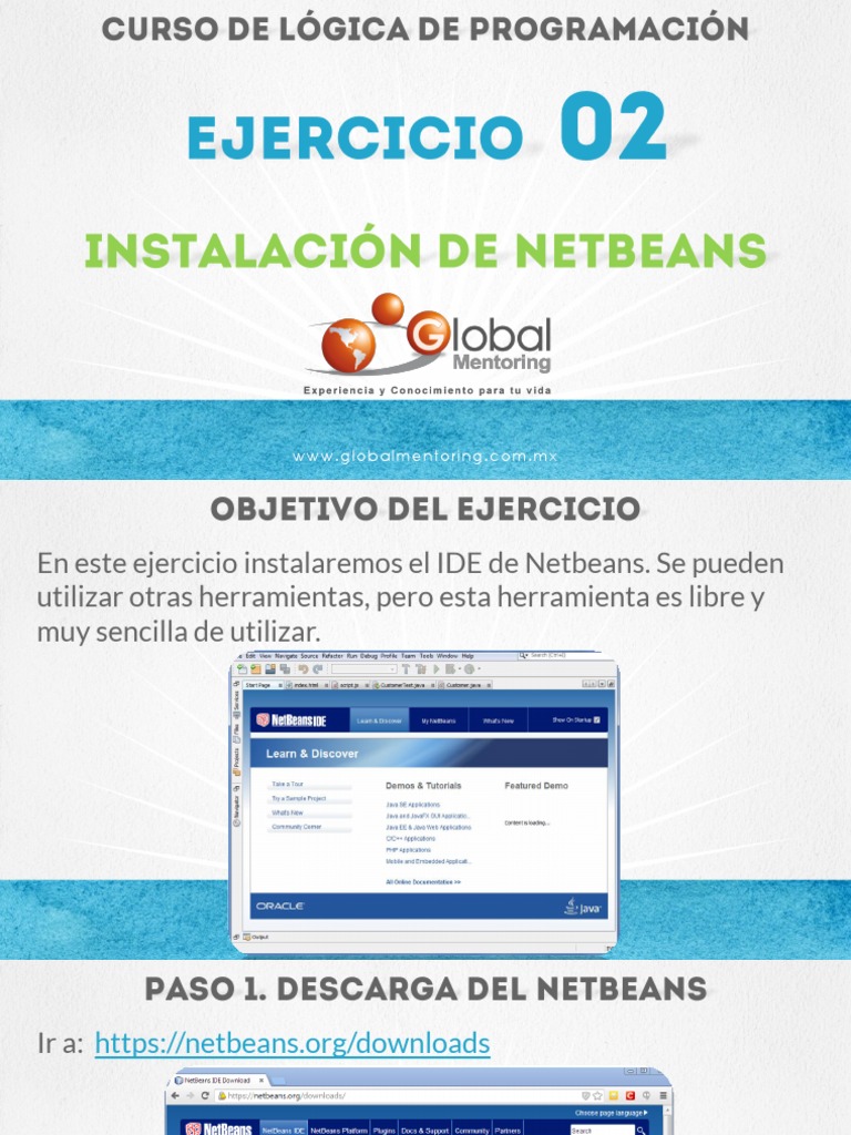 Ejercicio 02 - Instalación de Netbeans PDF | PDF