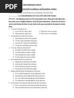 EUEE English 18 | PDF | Test (Assessment) | English Language
