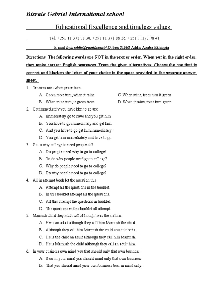 English Grade 12 | PDF