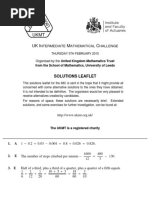 JMC 2017 Solutions and Answers | PDF | Triangle | Area