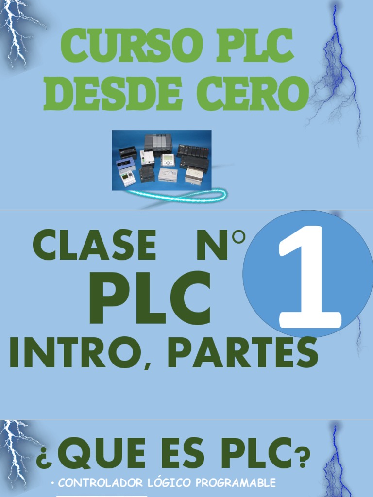 2.-Programacion de PLC Basico PDF | PDF | Controlador lógico programable | Programa de computadora