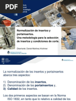 Formas y Simbología de Insertos | PDF | Procesos industriales | Herramientas