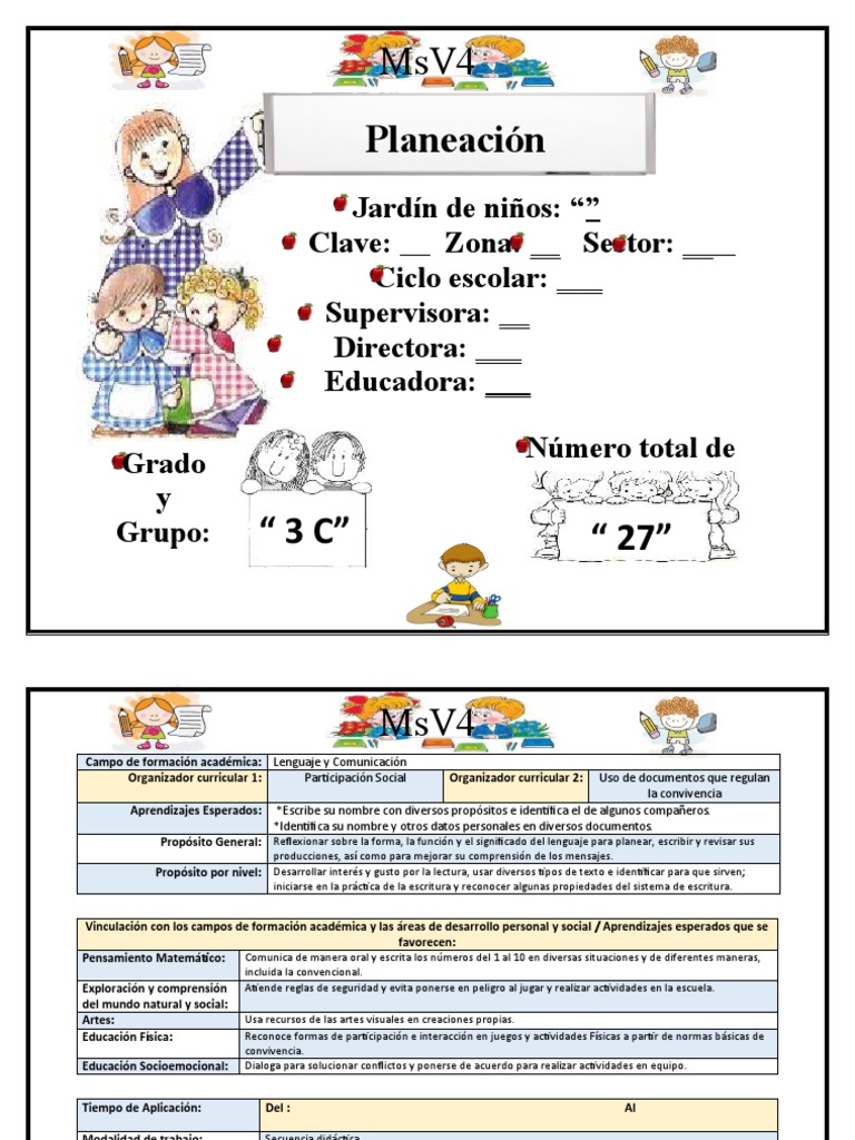 Aprendiendo a Escribir Mi Nombre | PDF | Educación de la primera ...