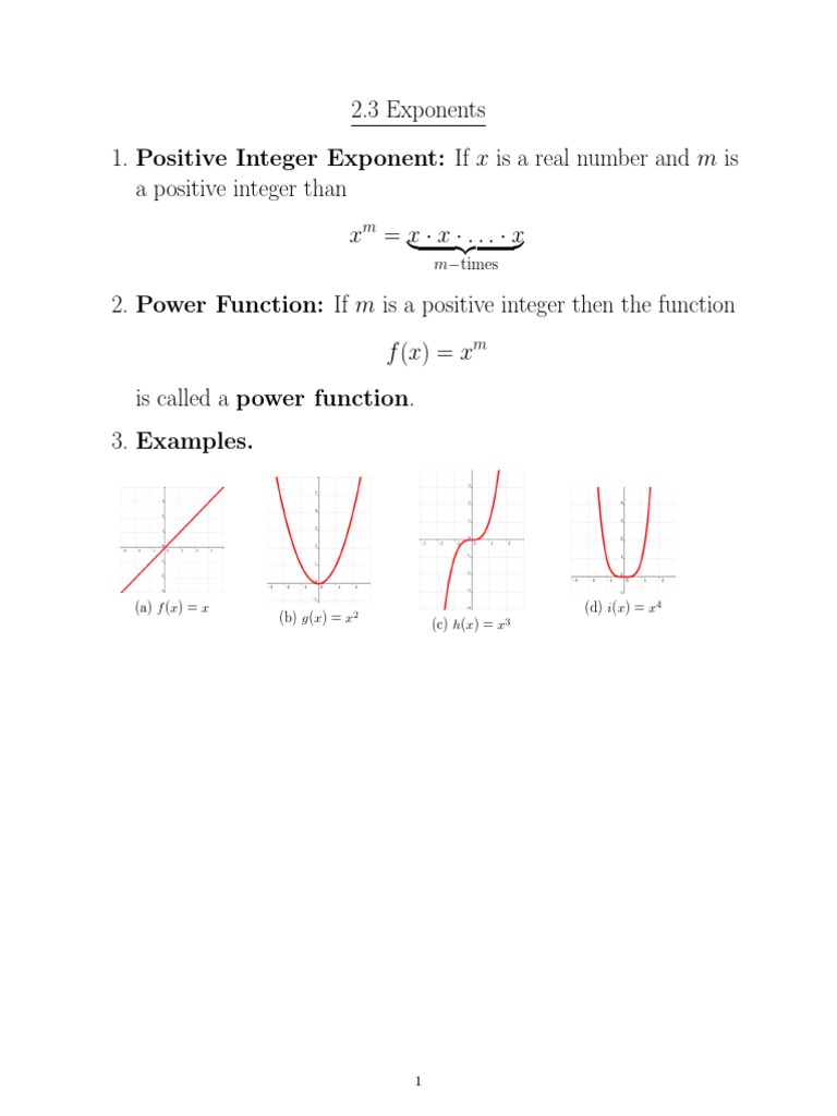 2 3 OHTAStudent | PDF | Function (Mathematics) | Exponentiation