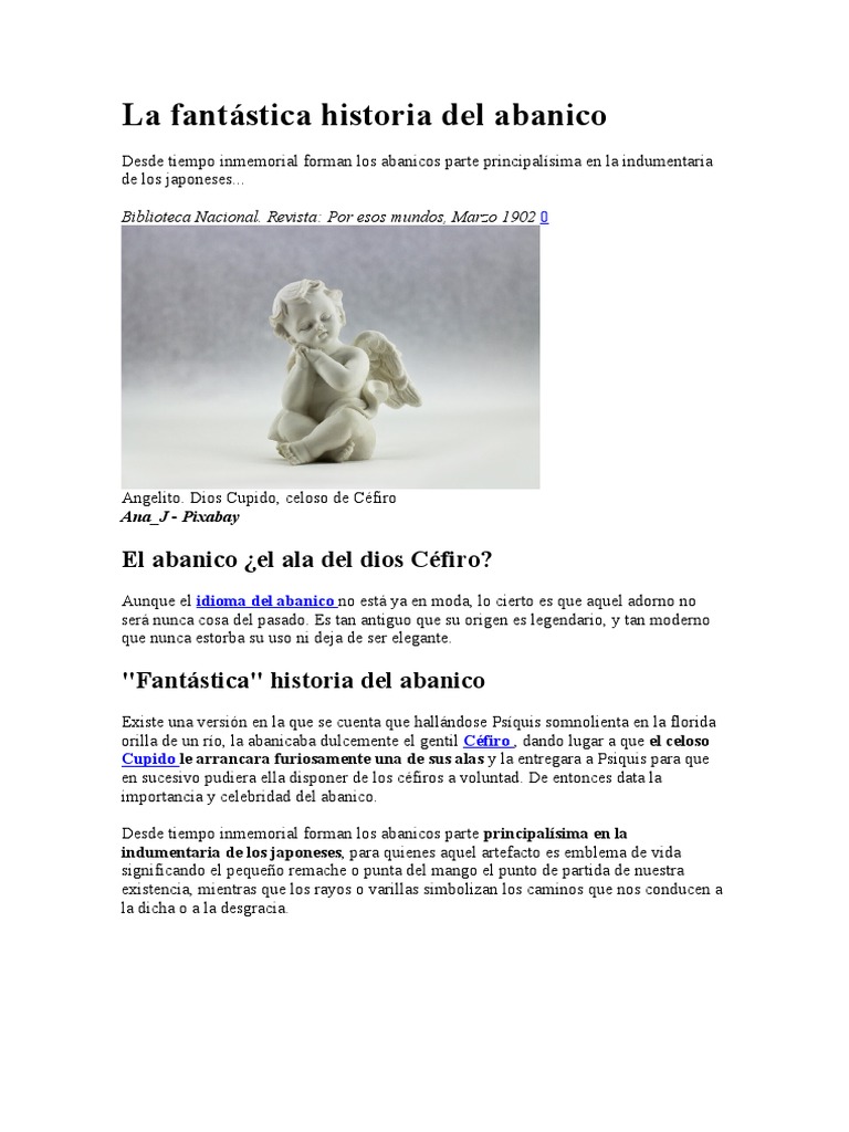 La Fantástica Historia Del Abanico | PDF