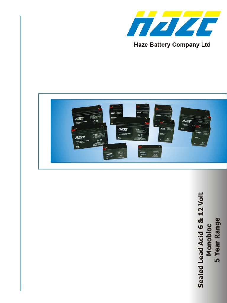Haze Battery Company LTD | Download Free PDF | Electric Power ...