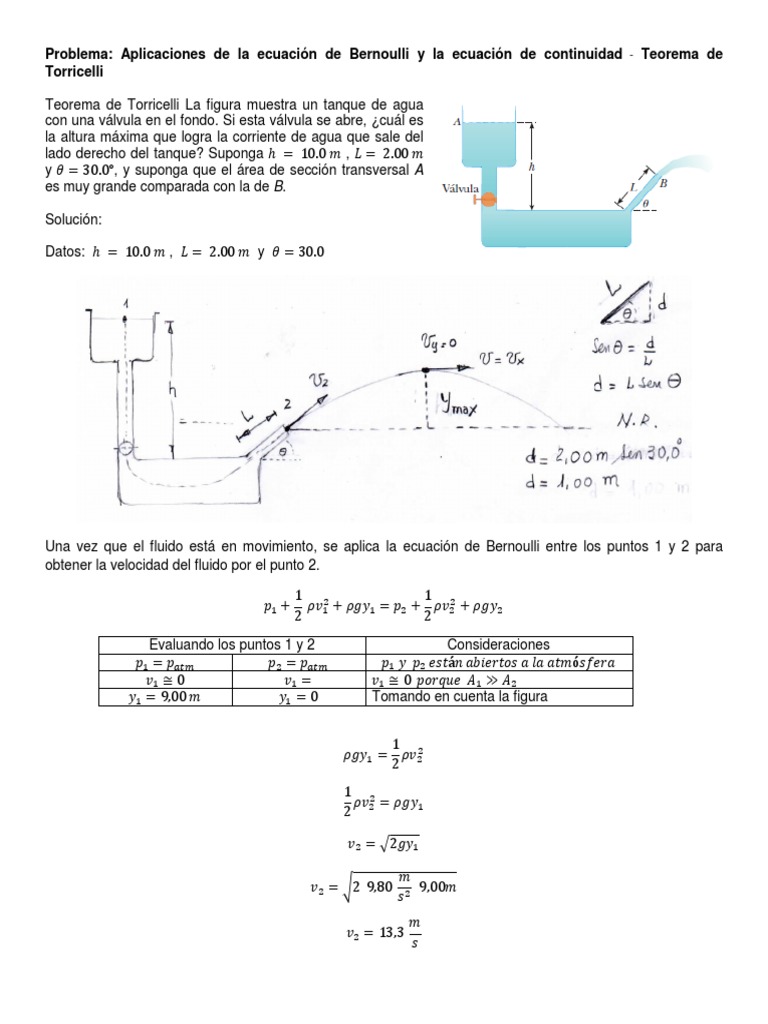 P3 Problemas | PDF | Presión | Mecánica de fluidos