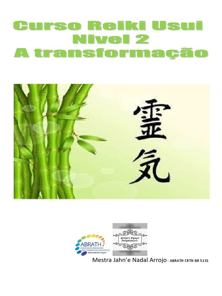 Apostila Reiki Usui Nivel 2 | PDF | Reiki | Chacra