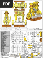 Radial Engine Solidworks 00 PDF | PDF | Propulsion | Machines