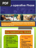 4 - Post Operative Nursing Management | PDF | Surgery | Anesthesia