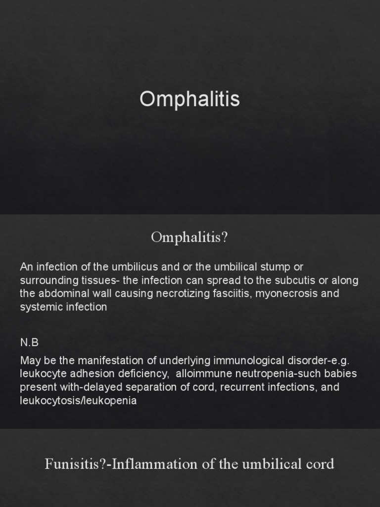 Omphalitis