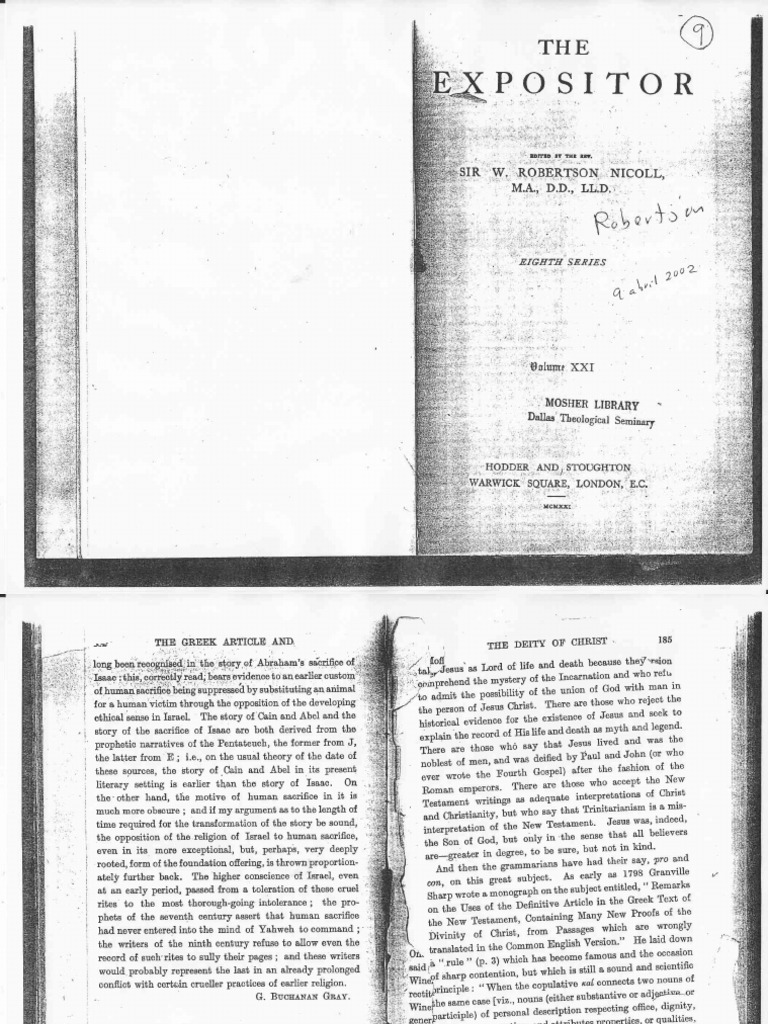 Robertson | PDF | Saint Peter | Jesus