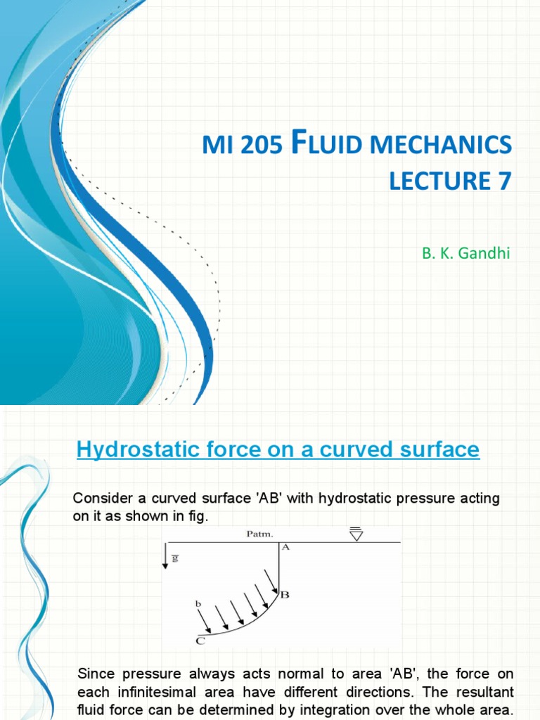L7 Buoyancy And Metacenter Pdf Buoyancy Continuum Mechanics