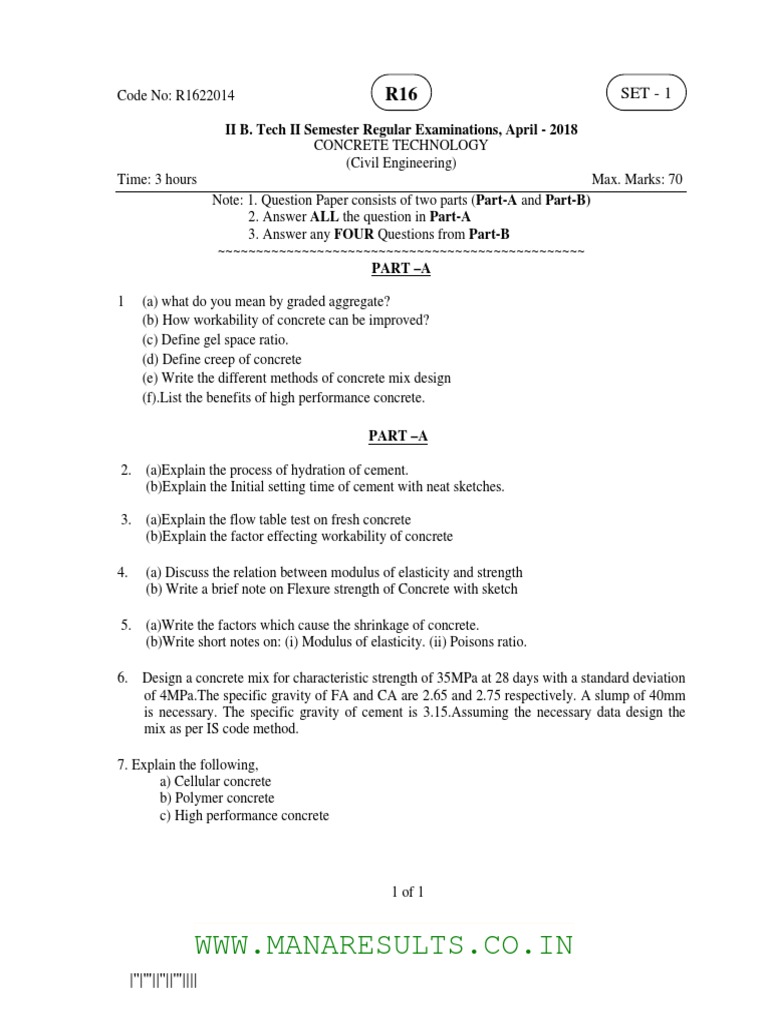 WWW - Manaresults.Co - In: II B. Tech II Semester Regular Examinations ...