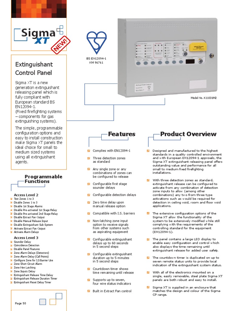 Sigma: Extinguishant Control Panel | PDF | Amplifier | Relay
