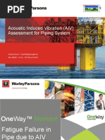 FIV and AIV Analysis in Piping Systems | PDF | Fluid Dynamics | Pipe ...