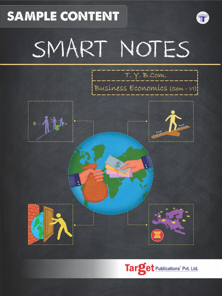 Sample PDF of Tybcom Sem 6 Business Economics Smart Notes Book Bcom 3rd ...