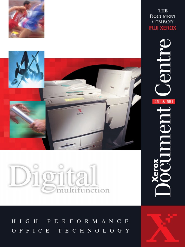 Brosur DC 551 | PDF | Printer (Computing) | Office Equipment