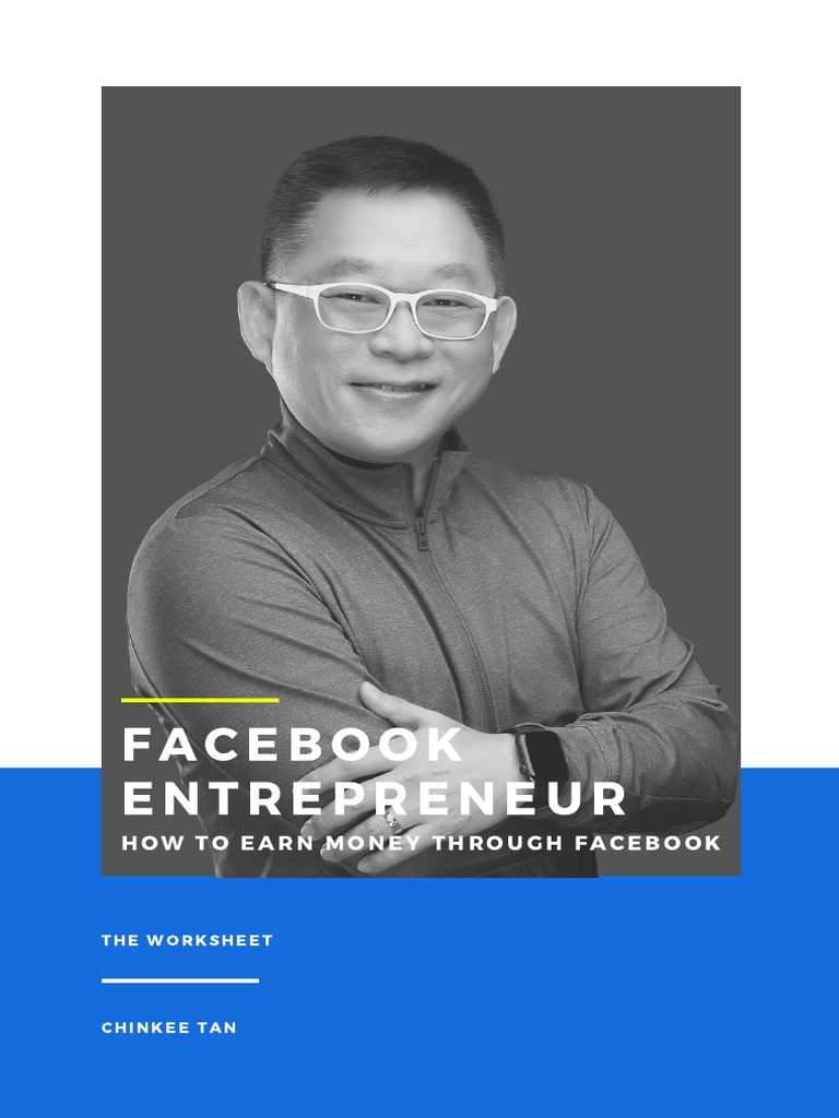 Facebook Entrepreneur Worksheet PDF | PDF | Facebook | Internet Bot