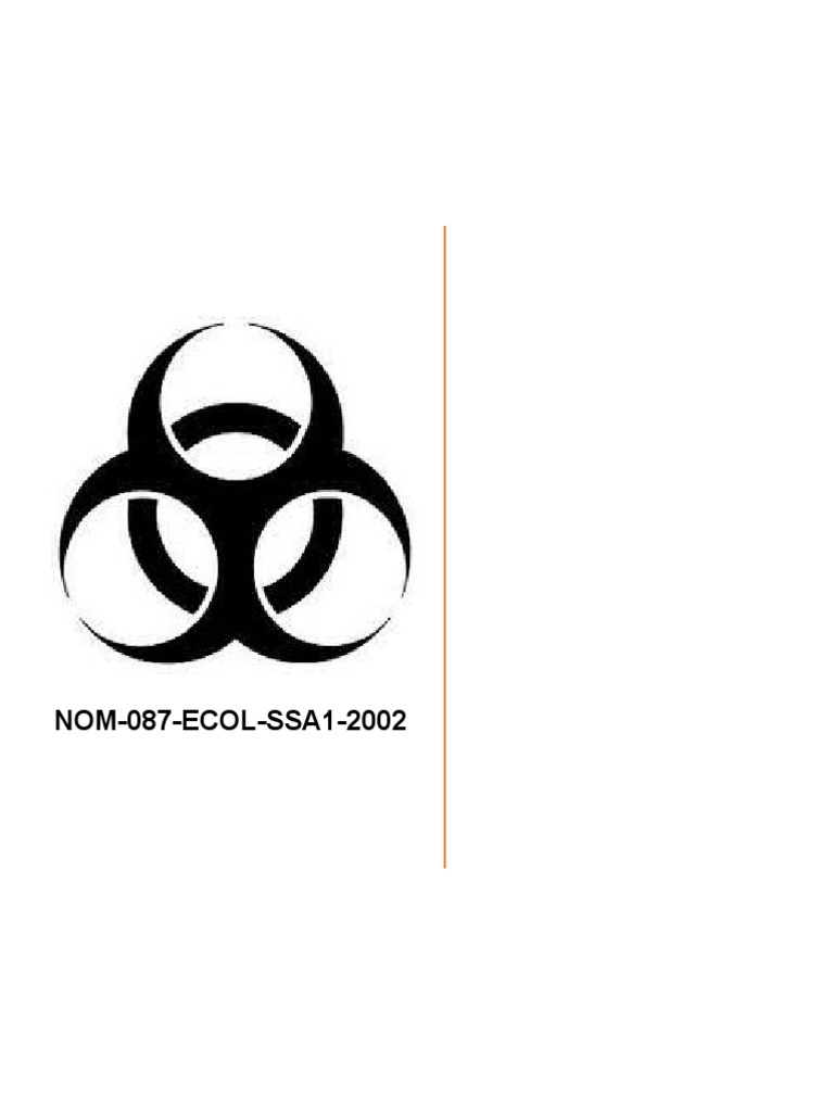 Nom 087 Ecol Ssa1 2002 | PDF | Residuos | Biología